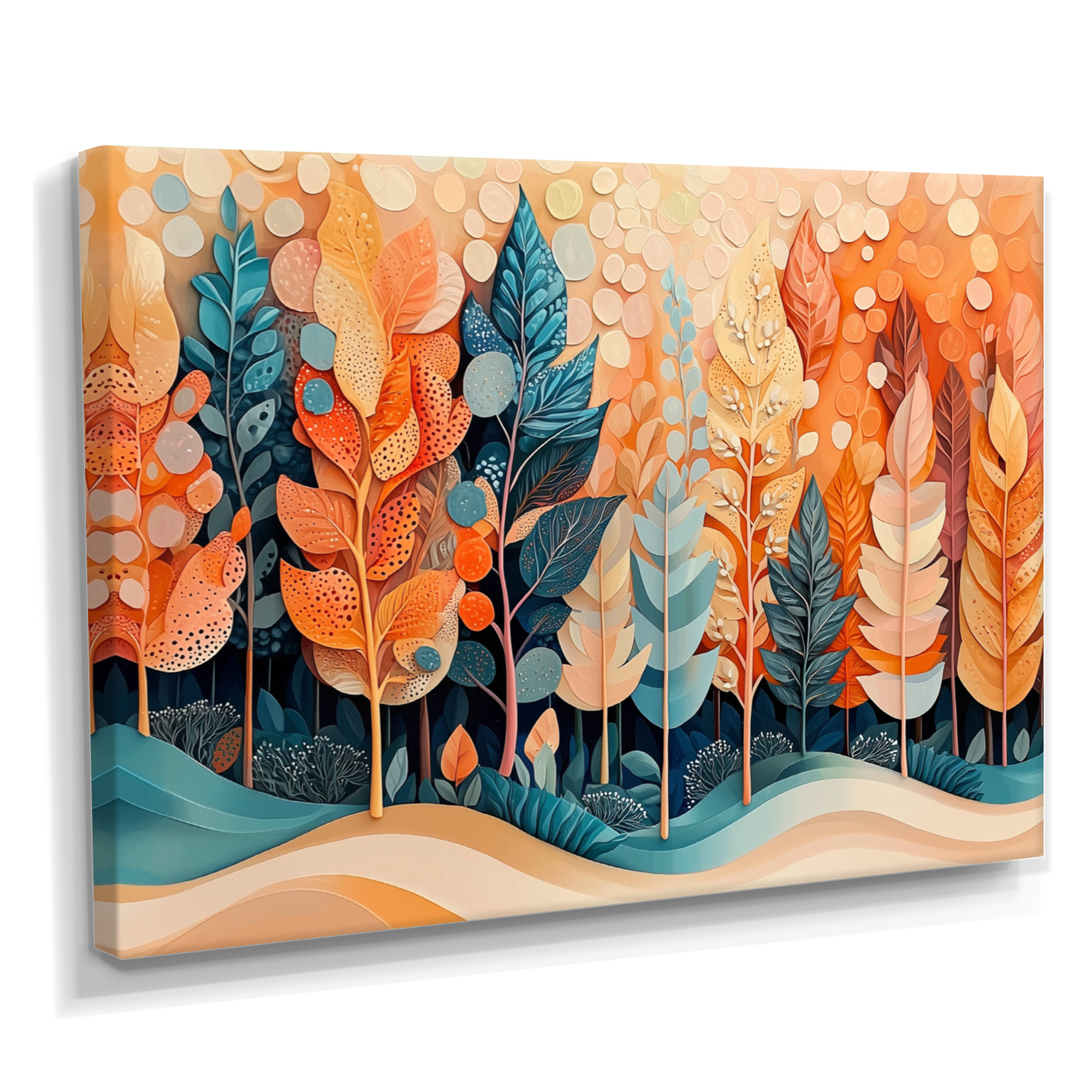 Winston Porter 4 Seasons Forest Trees Dream Fragments III - Forest Wall ...