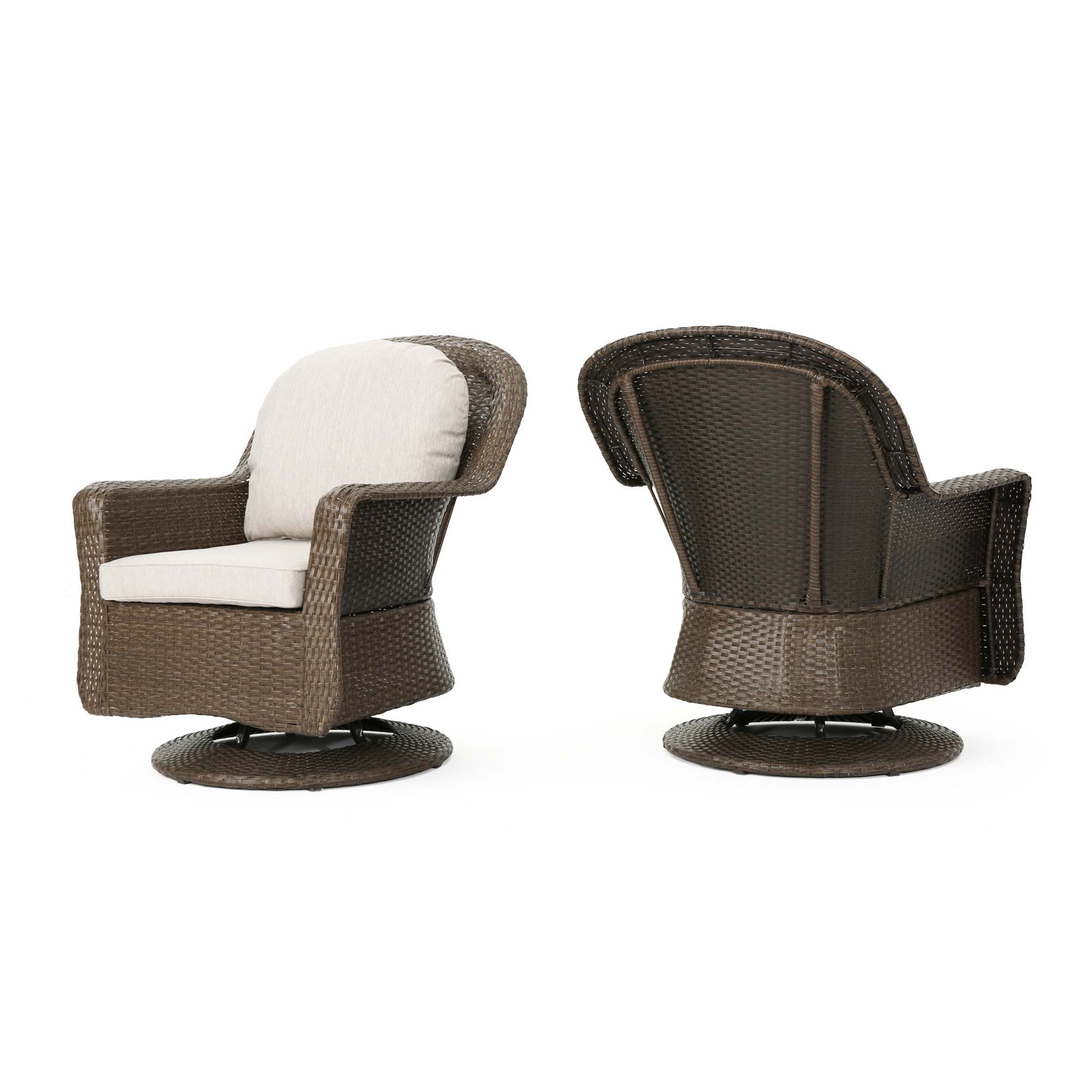 Winston Porter LIAM SWIVEL CLUB CHAIR (Set Of 2) | Wayfair