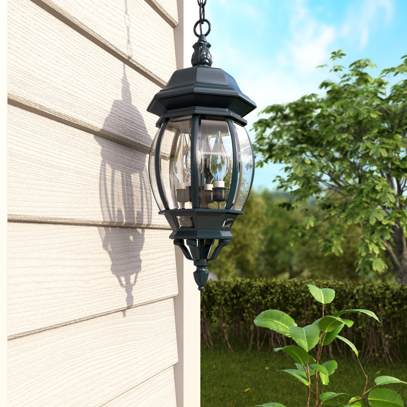 Sol 72 Outdoor™ Gillian 3 -Bulb 20" H Outdoor Hanging Lantern & Reviews ...