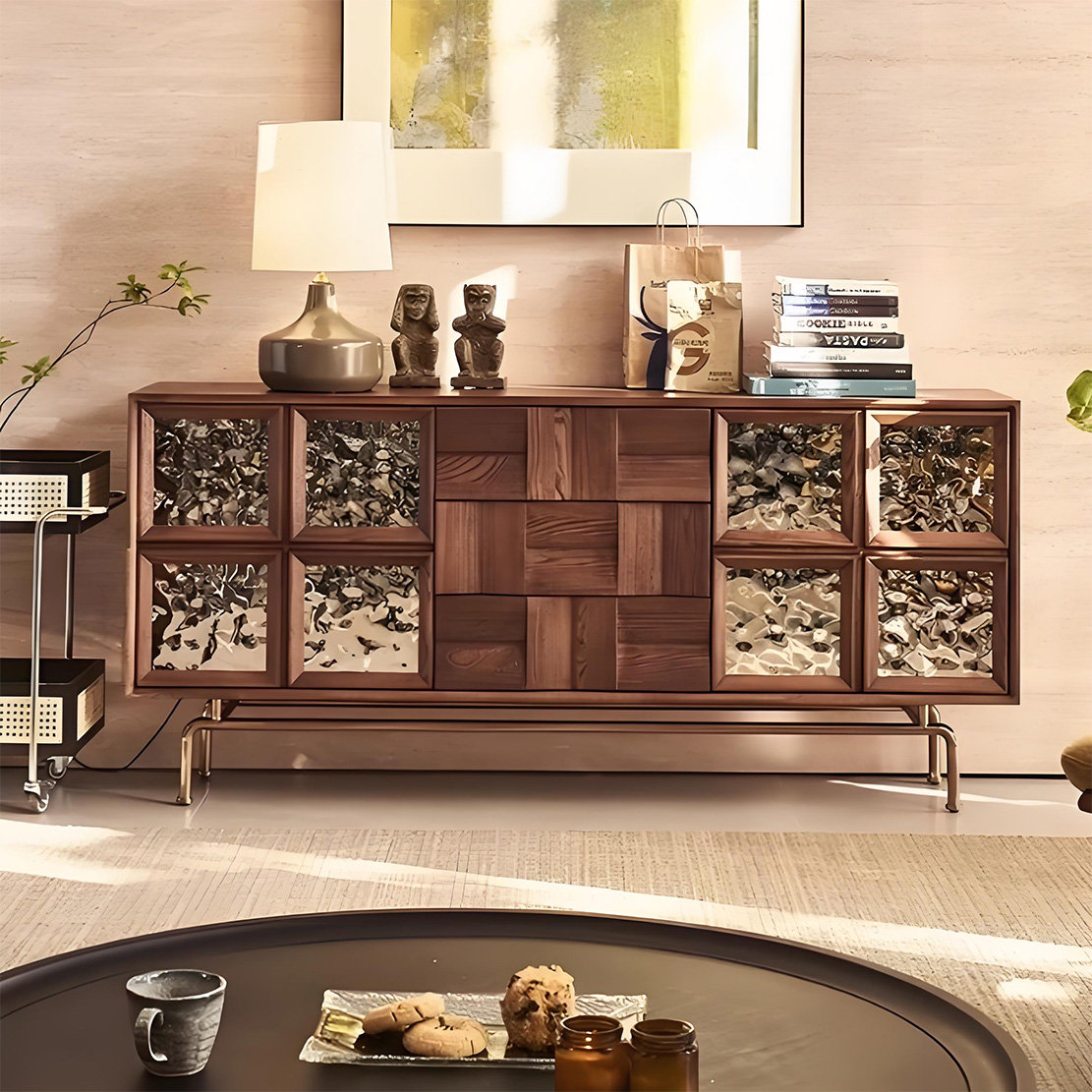 Mercer41 Retro-style sideboard | Wayfair