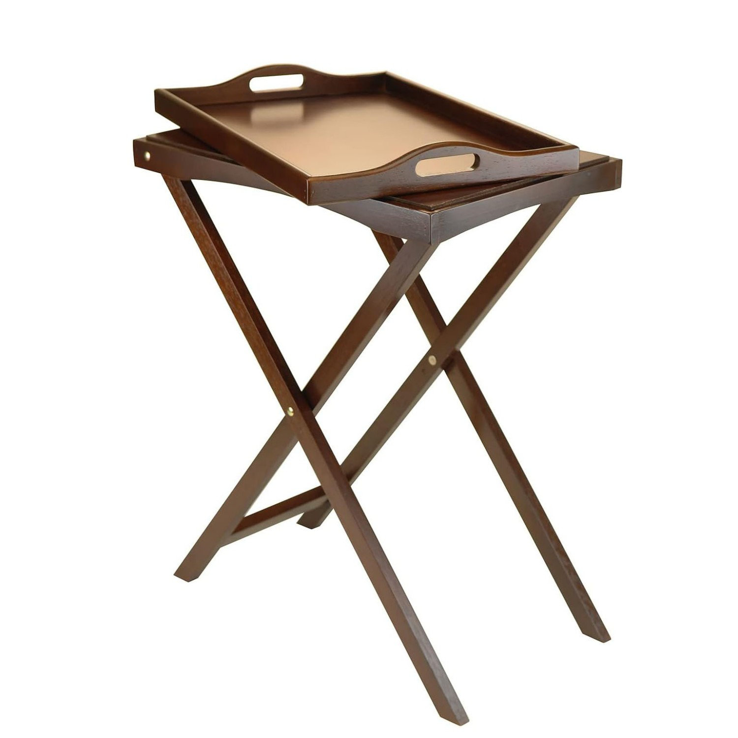 Red Barrel Studio® Folding Butler Tray Table | Wayfair