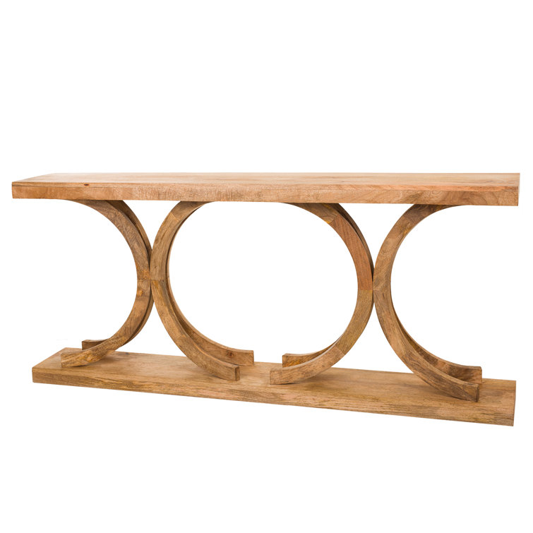 Natur Pur Rushville 173cm Solid Wood Console Table | Wayfair.co.uk