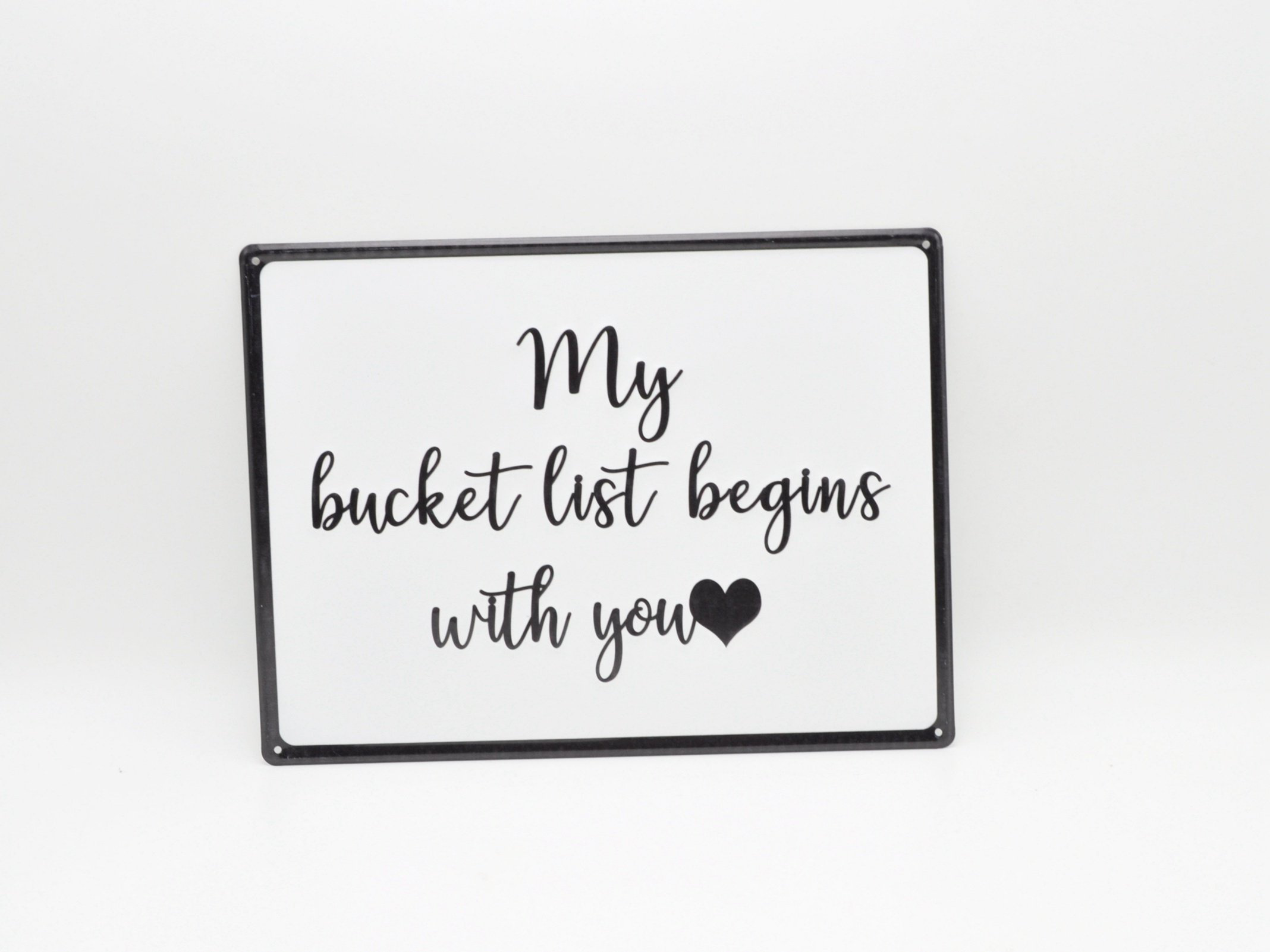 Ebern Designs Bucket List Wall Décor | Wayfair