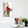ClassicLiving Cardinal In Birch Tree by Tracy Lizotte - Wrapped Canvas ...