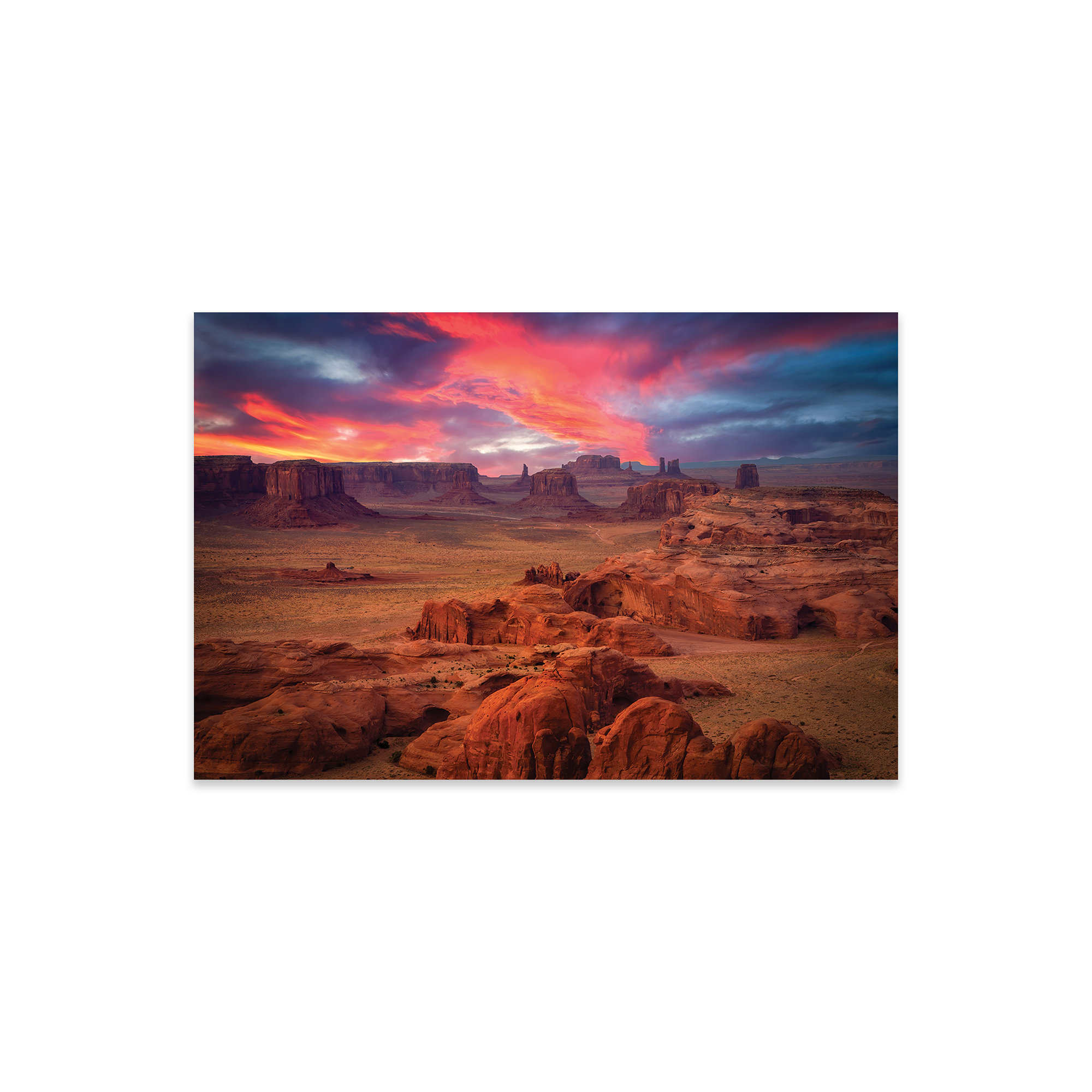 Millwood Pines Hunts Mesa Print On Acrylic Glass - Wayfair Canada