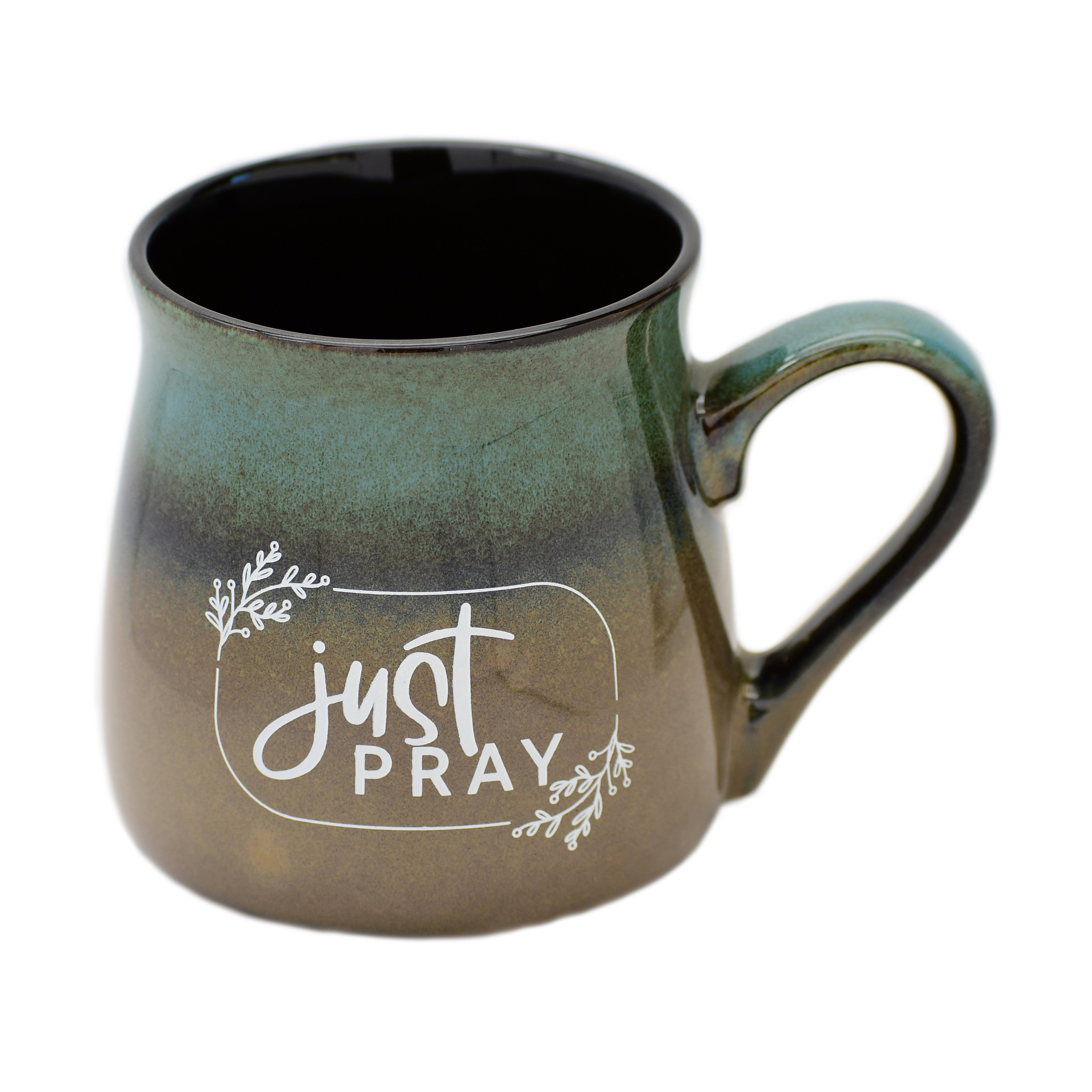 Dexsa Just Pray Designer Ceramic Mug - 16 Oz | Wayfair