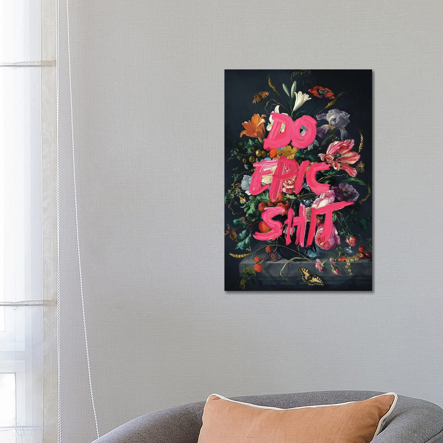 Trinx Do Epic Shit by Jonas Loose - Print on Canvas & Reviews | Wayfair