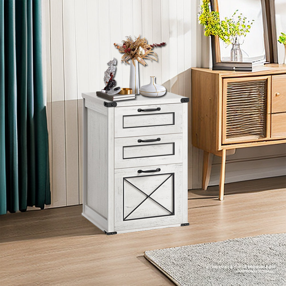 Gracie Oaks Travonte 17.7'' Wide 3 -Drawer File Cabinet | Wayfair