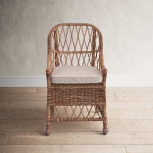 Wicker & Rattan Kitchen & Dining Chairs You'll Love | Wayfair
