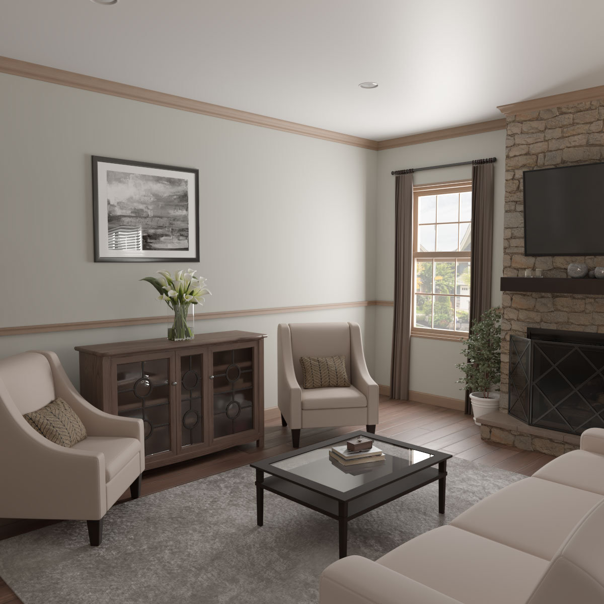 Ekena Millwork WM180 1 1/4"D x 2"W x 96"L Americraft Solid Hardwood ...