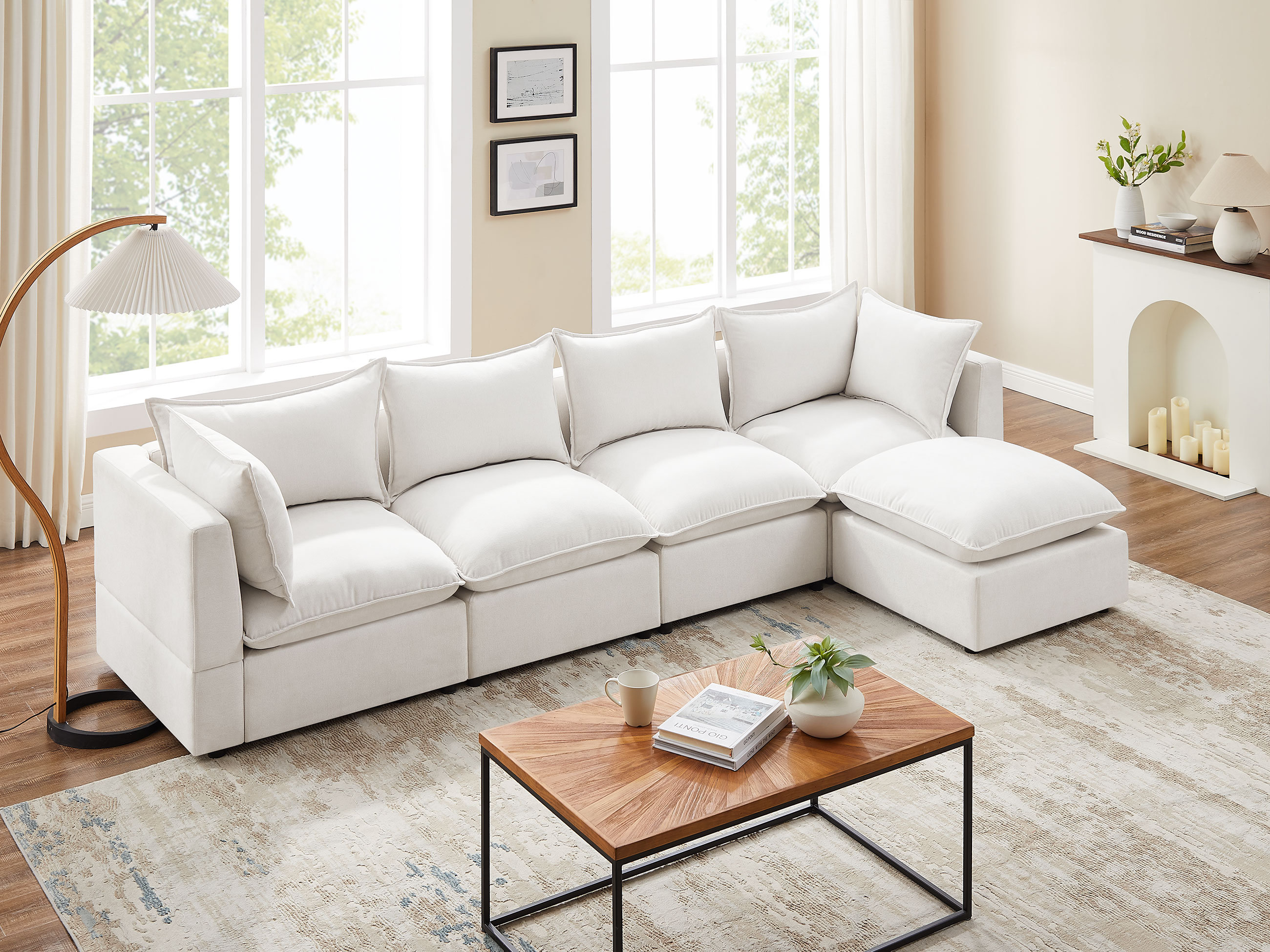 Latitude Run® Izaia 5 - Piece Upholstered Sectional | Wayfair