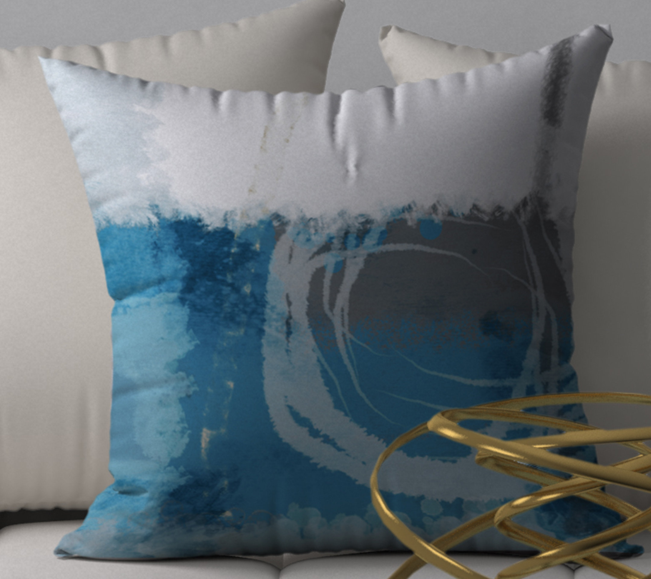LeRoi Products Beautiful Invincible Square Pillow Cover & Insert | Wayfair