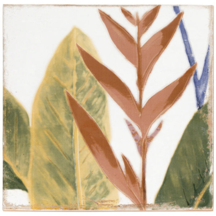 TileBar Angela Harris Dunmore Sonata Decor 8X8 Polished Ceramic Wall ...