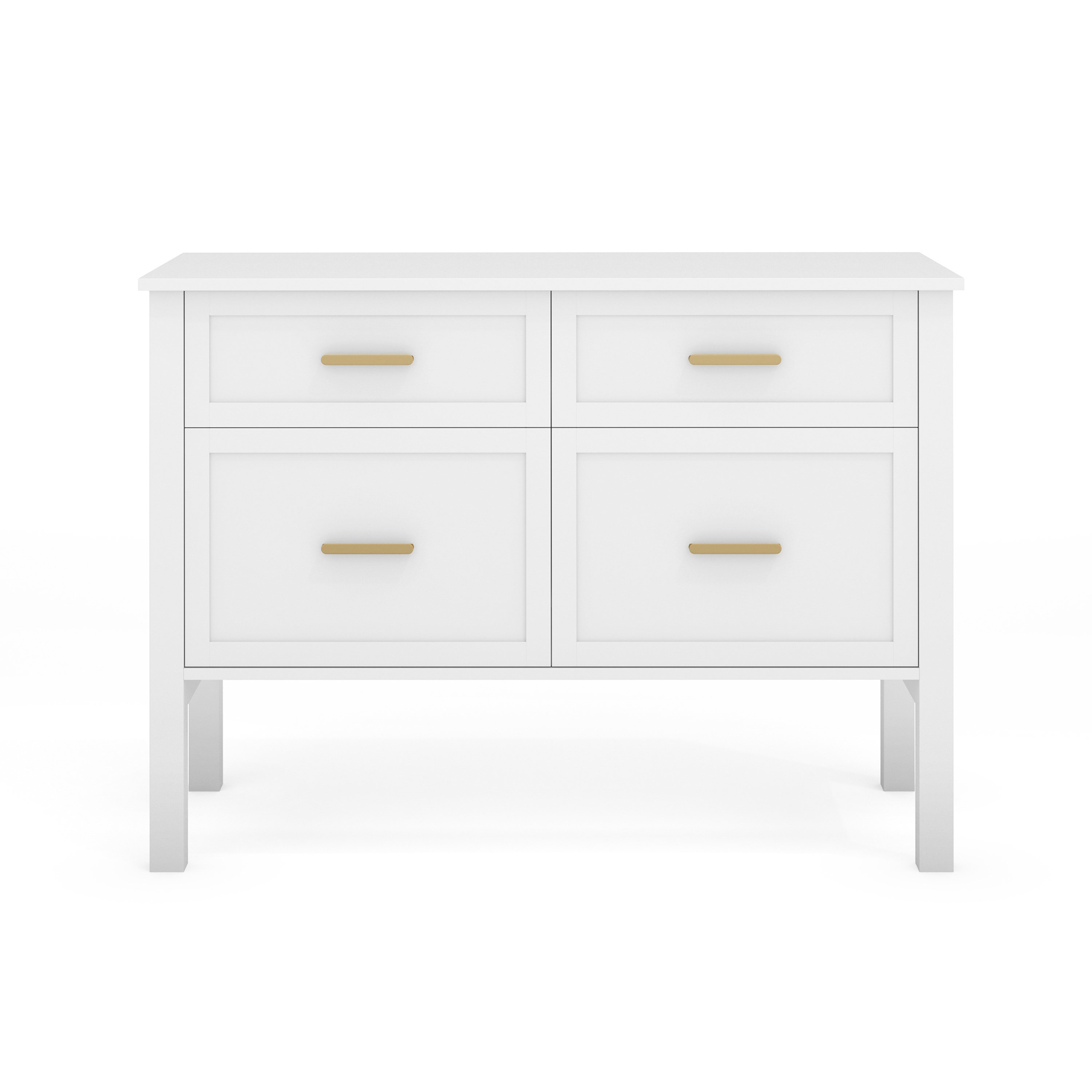 Martha Stewart Hutton Shaker Style Home Office Lateral File Cabinet ...