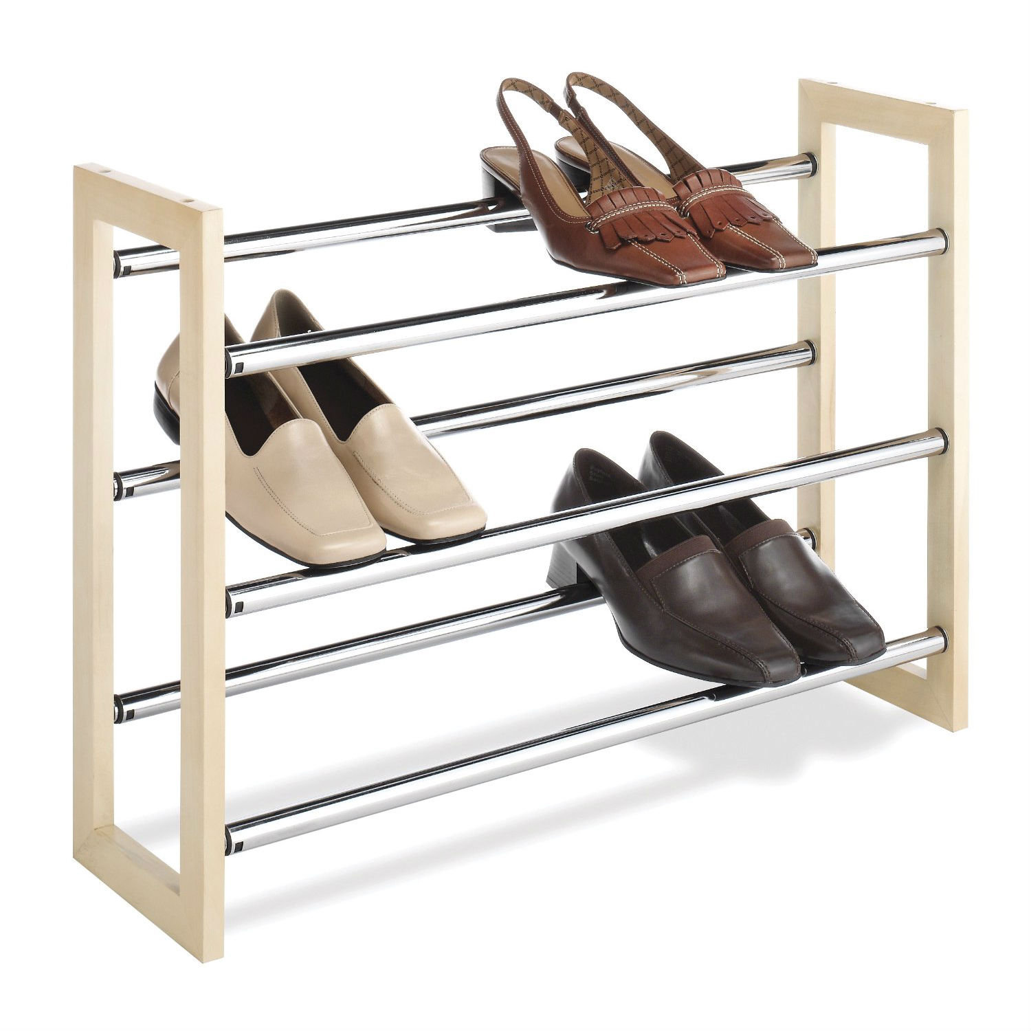Dotted Line™ Alana 21 Pair Stackable Shoe Rack & Reviews - Wayfair Canada