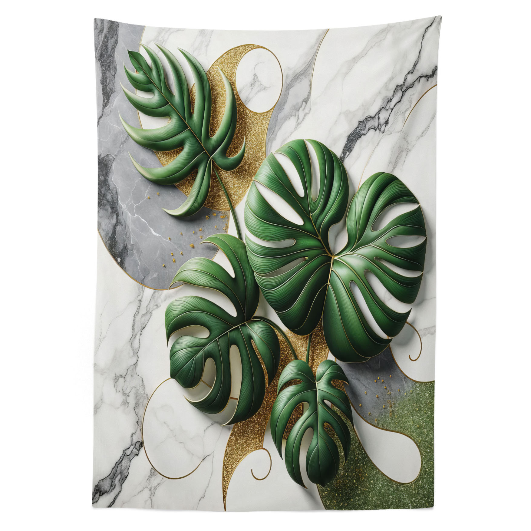 August Grove® Ceirra Rectangle Floral Polyester Tablecloth | Wayfair