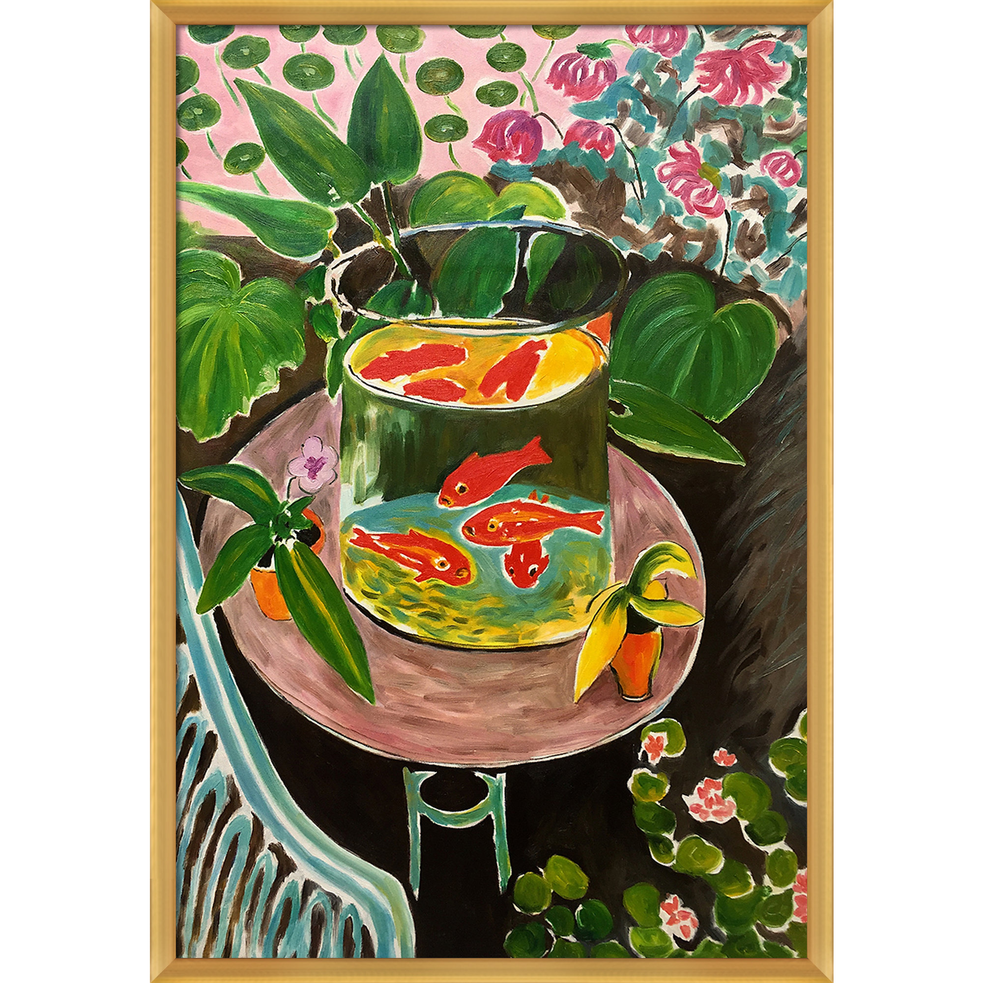 Vault W Artwork 'The GoldFish' by Henri Matisse - Picture Frame ...