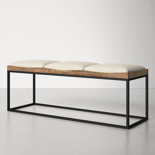 AllModern Ward Upholstered Bench & Reviews | Wayfair