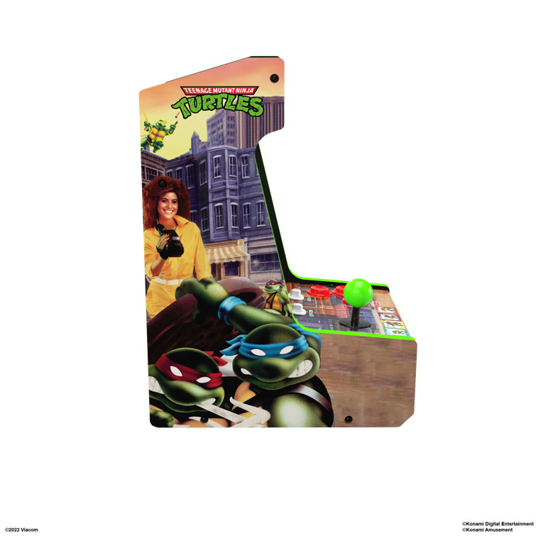 Arcade 1Up Arcade1up Teenage Mutant Ninja Turtles Countercade 2 Games ...