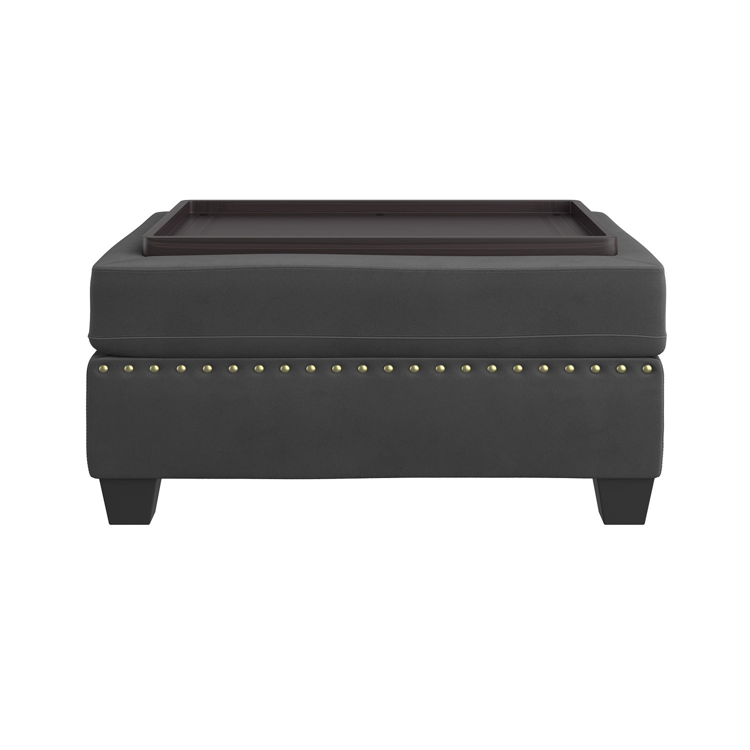 Red Barrel Studio® Geraro Upholstered Storage Ottoman | Wayfair
