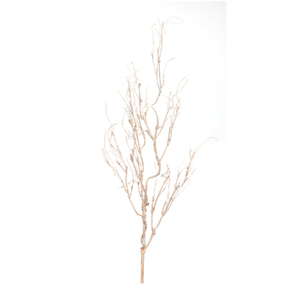 The Holiday Aisle® Beige Twig Branch (Set of 6) | Wayfair