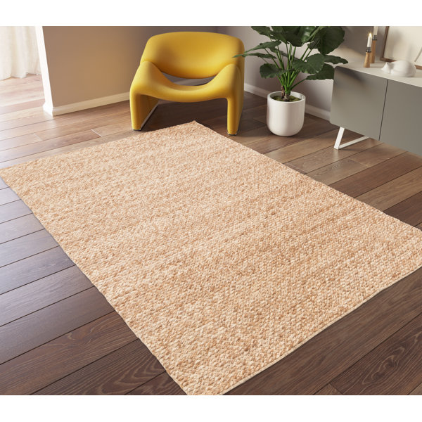 Lark Manor Sayer Handwoven Beige Rug | Wayfair.co.uk