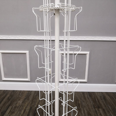 FixtureDisplays Greeting Card Rack 24-Pocket 6" Wide Pocket (Fits 5 x 7 ...