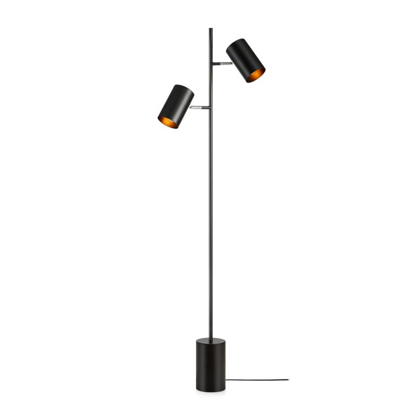 Brayden Studio Patin Twin 144cm Reading Floor Lamp | Wayfair.co.uk