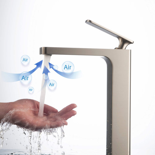 KIBI USA Infinity Vessel Sink Faucet Single-handle Bathroom Faucet ...