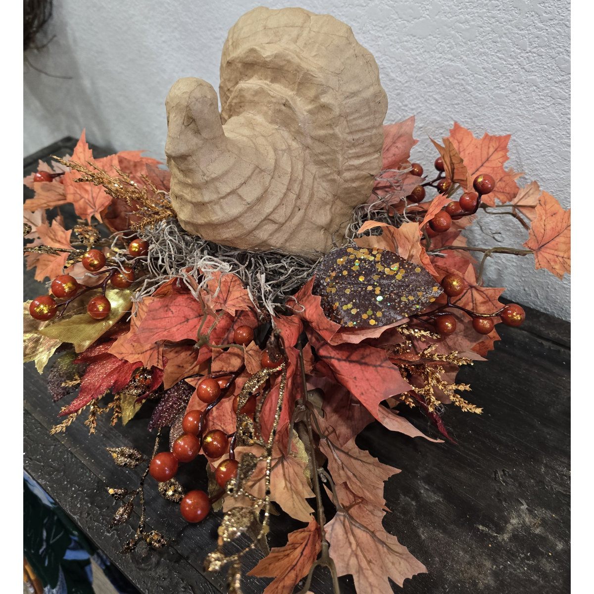 The Holiday Aisle® Turkey Thanksgiving Centerpiece | Wayfair