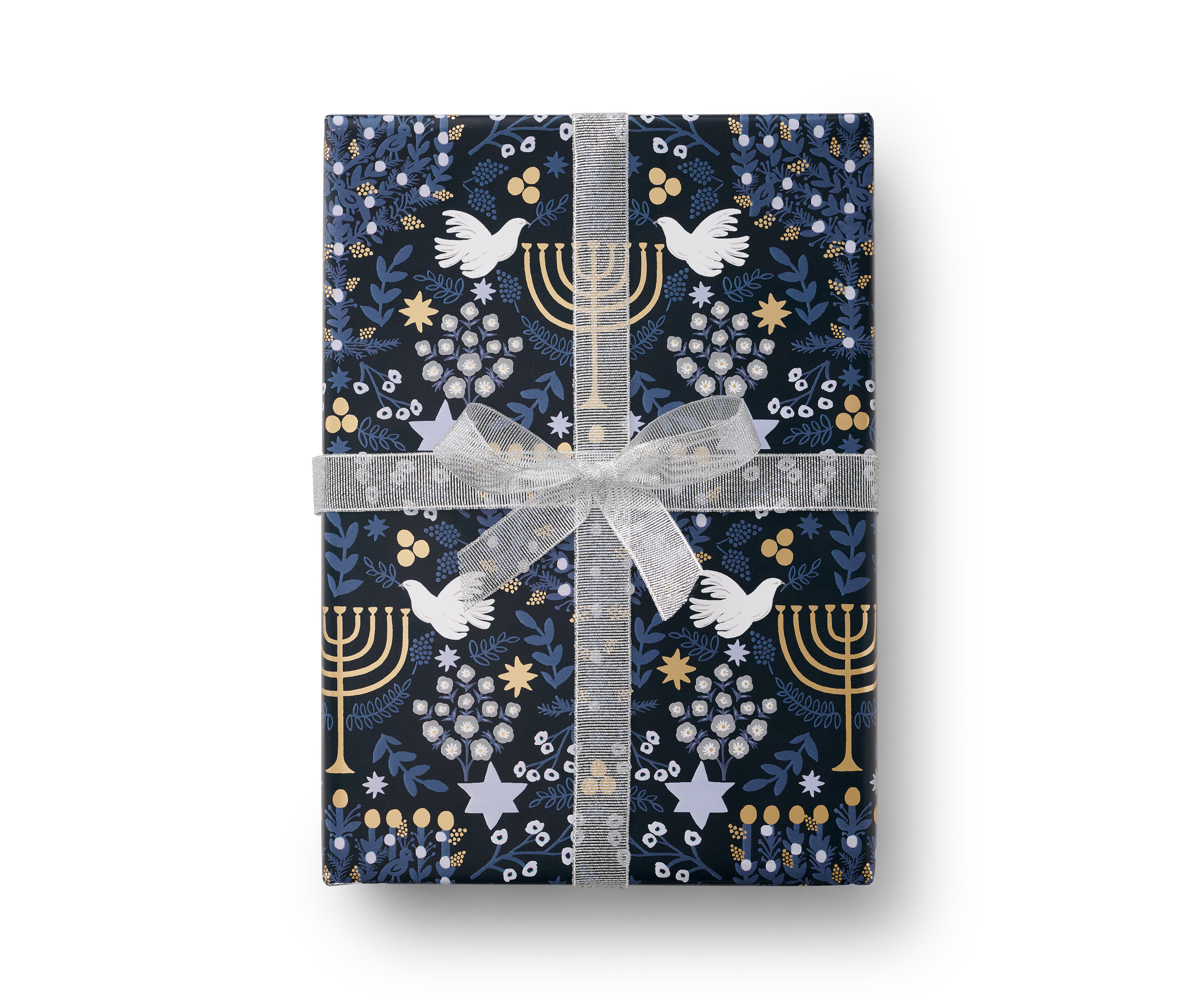 Rifle Paper Co. Laurel Menorah Continuous Wrapping Roll | Birch Lane