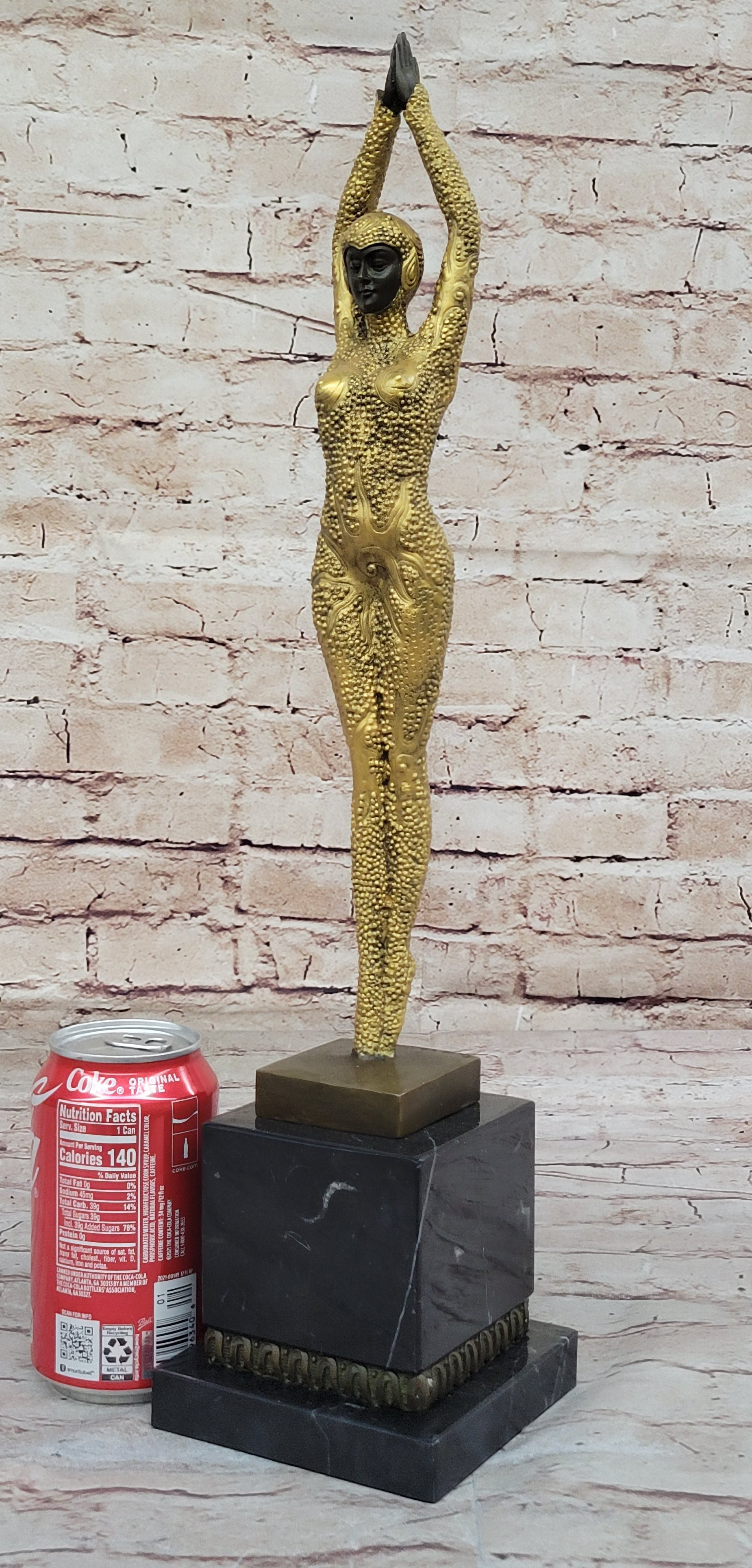 House of Hampton® Gerwalt Art Deco Bronze Chiparus Starfish Dancer ...