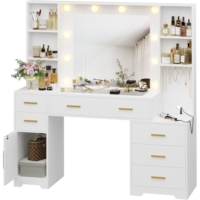 Mercer41 Vincci Vanity & Reviews | Wayfair