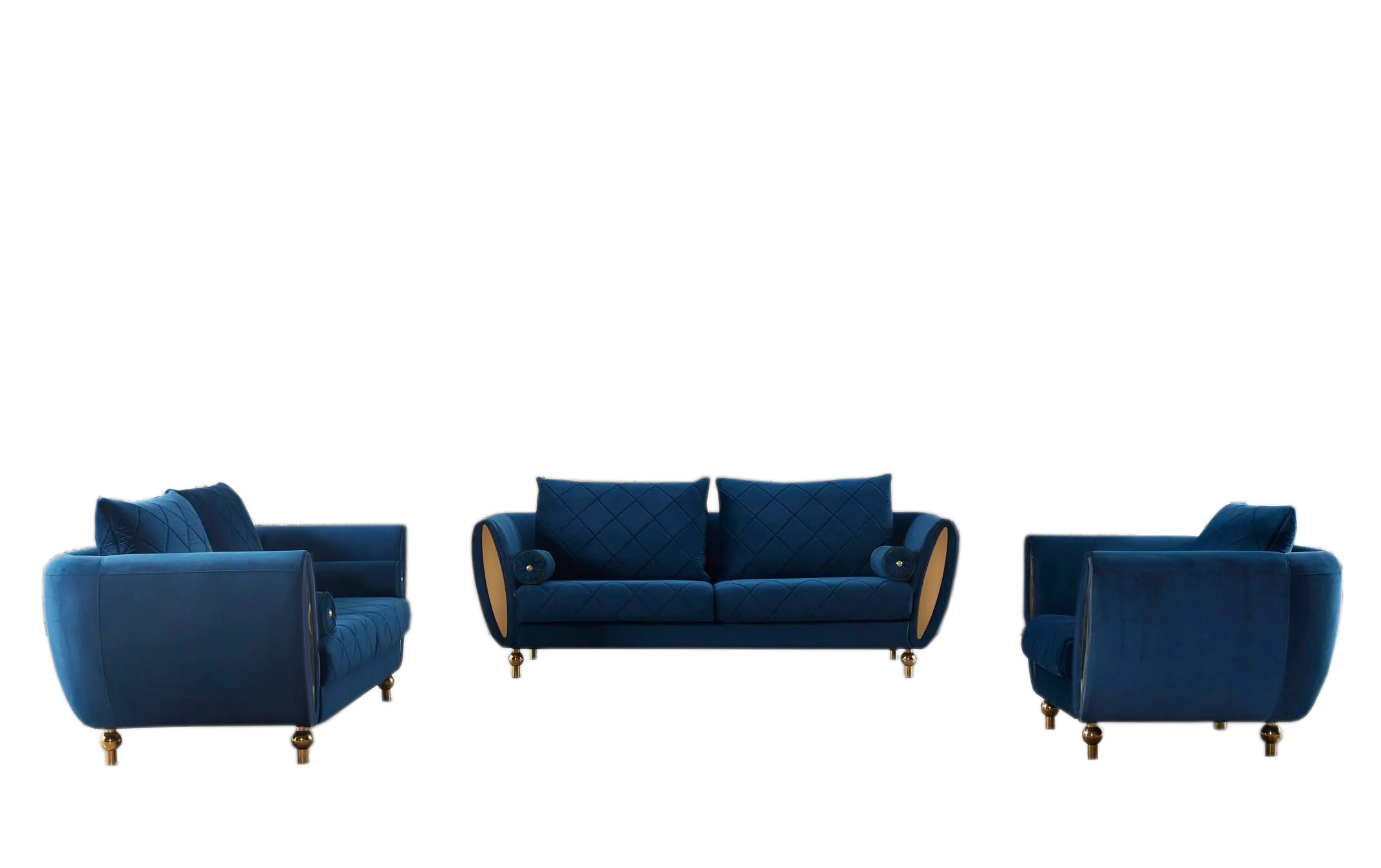 Infinity Furniture Import Infinity Blue Diamond Sofa Set - Wayfair Canada