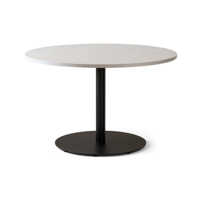 Connubia Cocktail Round Table with Wooden Top and Metal Base | Wayfair