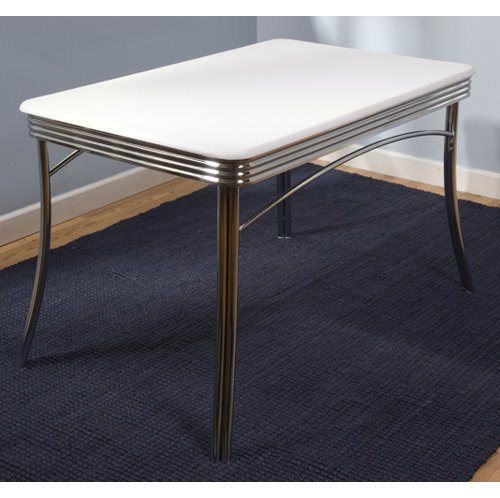 Ebern Designs Birmingham Metal Top Dining Table | Wayfair