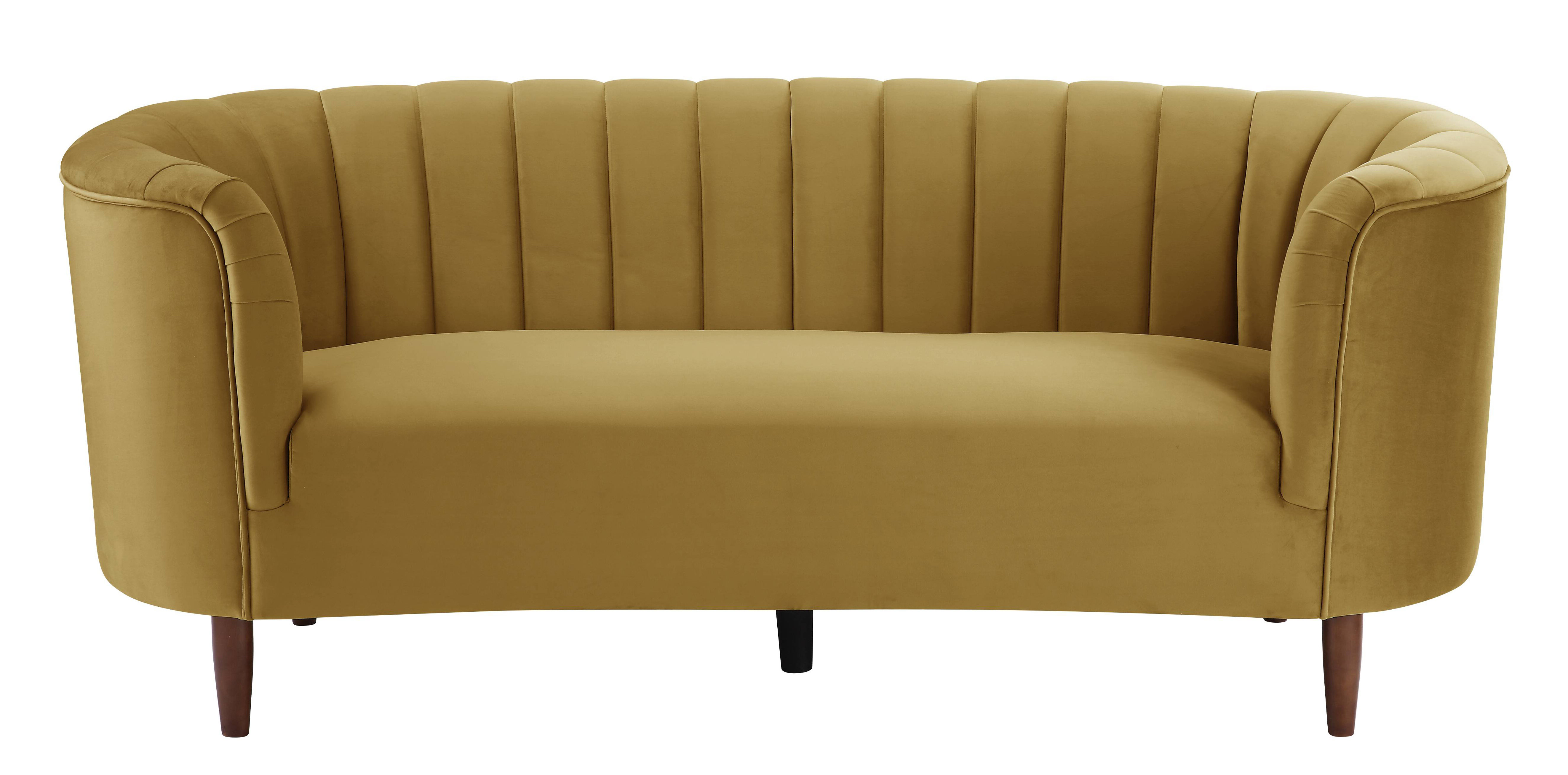 Plethoria Yanna Velvet Sofa | Wayfair