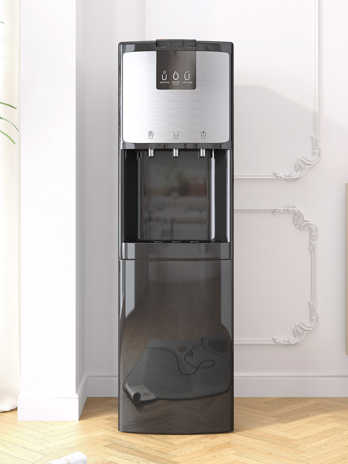 TABU Bottom Loading & Stainless Steel Electric Water Cooler Dispenser ...