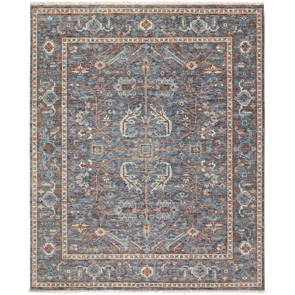 Shalom Brothers Hand Knotted Wool Multicolor Rug | Wayfair