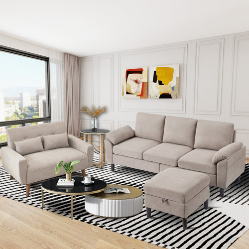 Beige Living Room Sets You'll Love | Wayfair