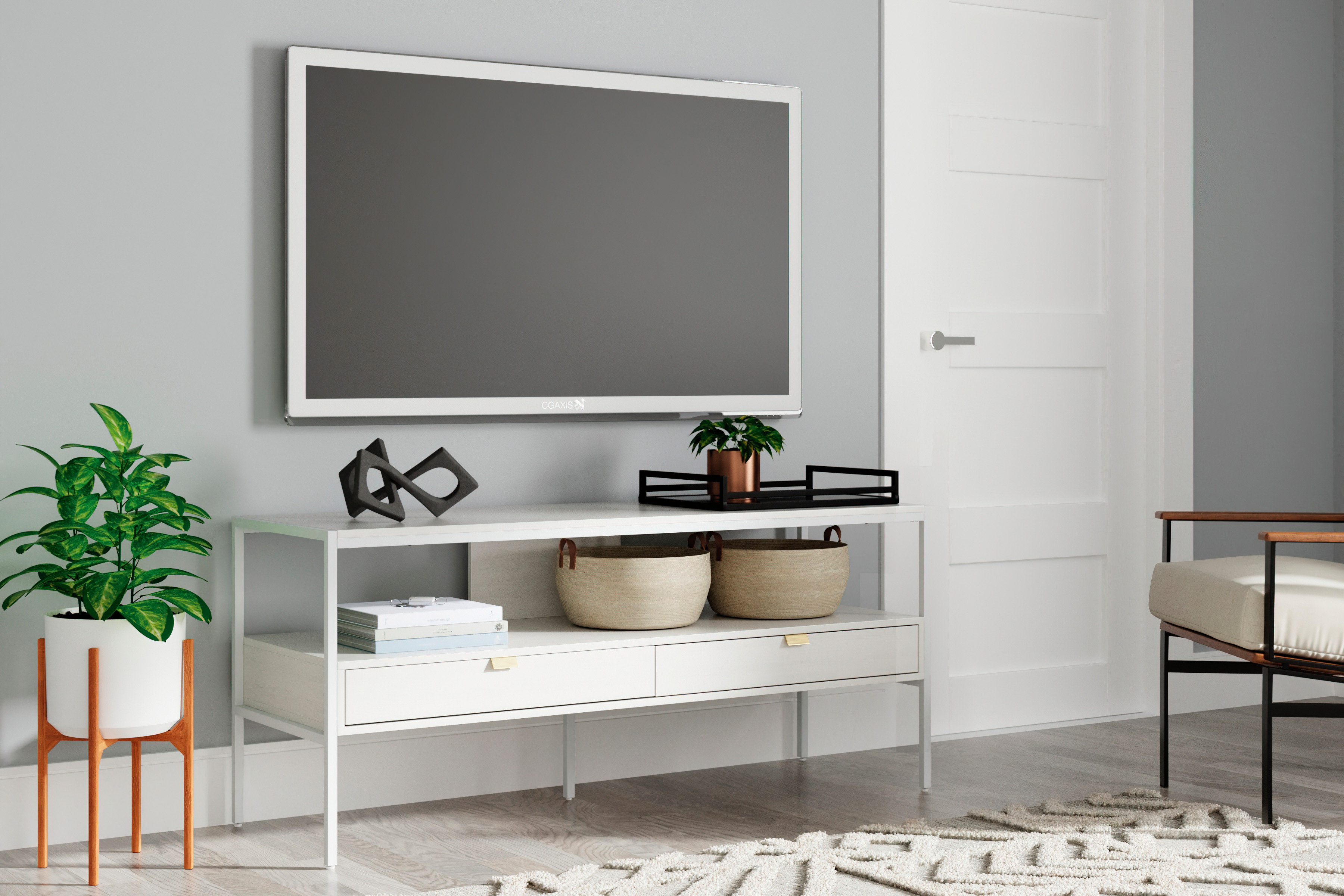 Ebern Designs Maric TV Stand for TVs up to 65" | Wayfair