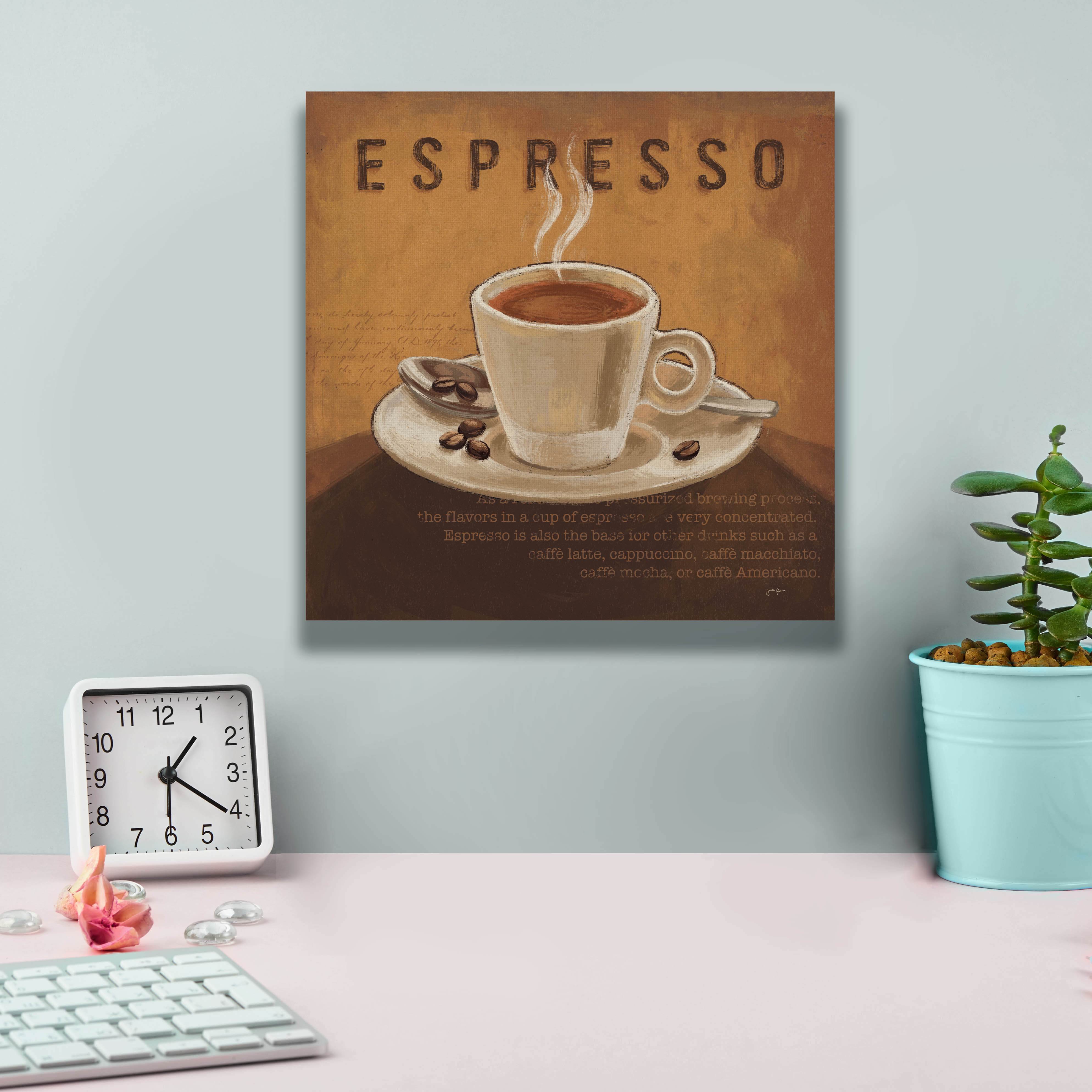 Winston Porter 'Coffee And Co 3' by Janelle Penner Canvas Wall Art ...