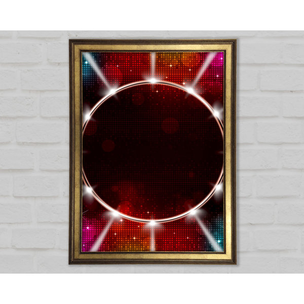 Ivy Bronx Disco Ball Framed Print | Wayfair.co.uk