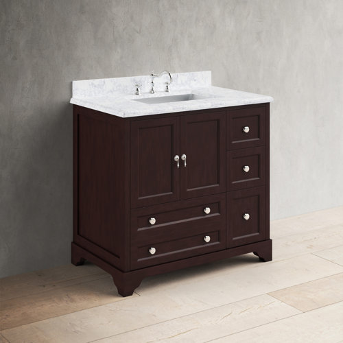 Farmhouse & Rustic Brown Bathroom Vanities | Birch Lane