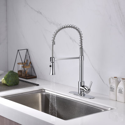 Ultra Faucets Prime Pull Down Kitchen Faucet & Reviews | Wayfair