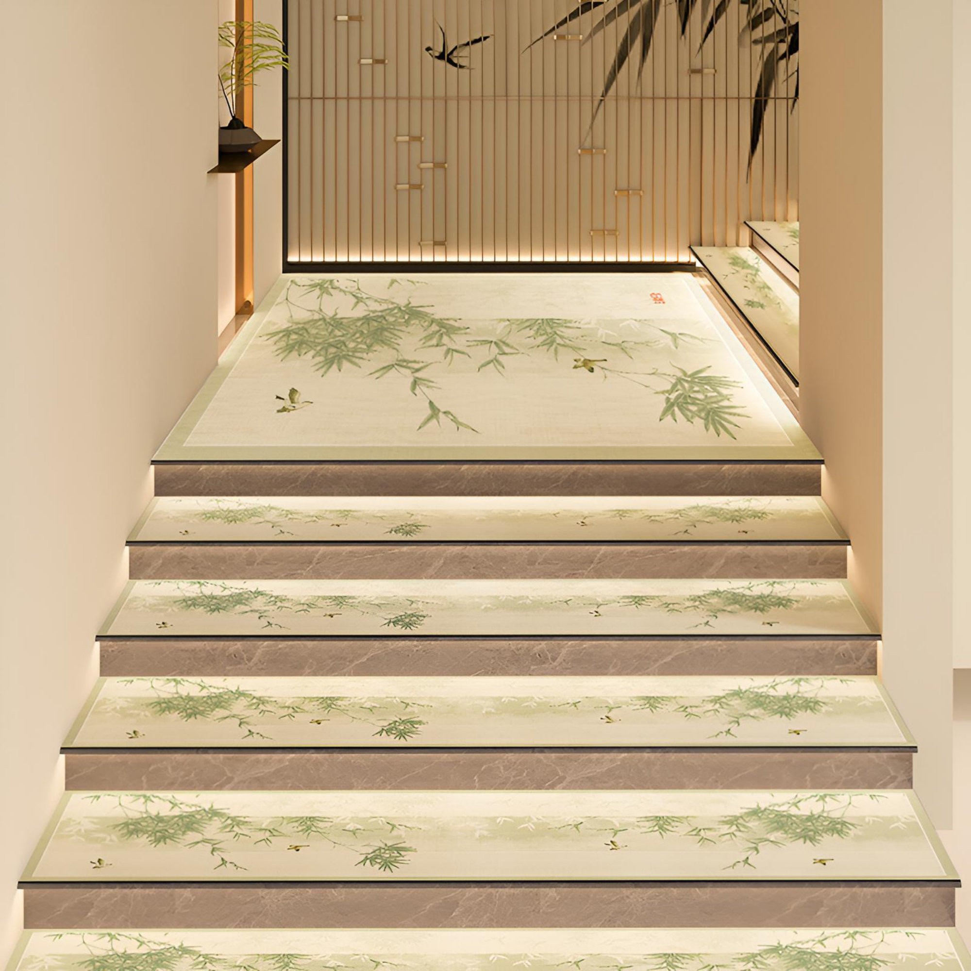 Infinity Premium Diatomite Stair Pads For Luxury Homes Non-Slip Step ...