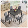 Latitude Run® Dining table dining chairs kitchen dining table dining ...