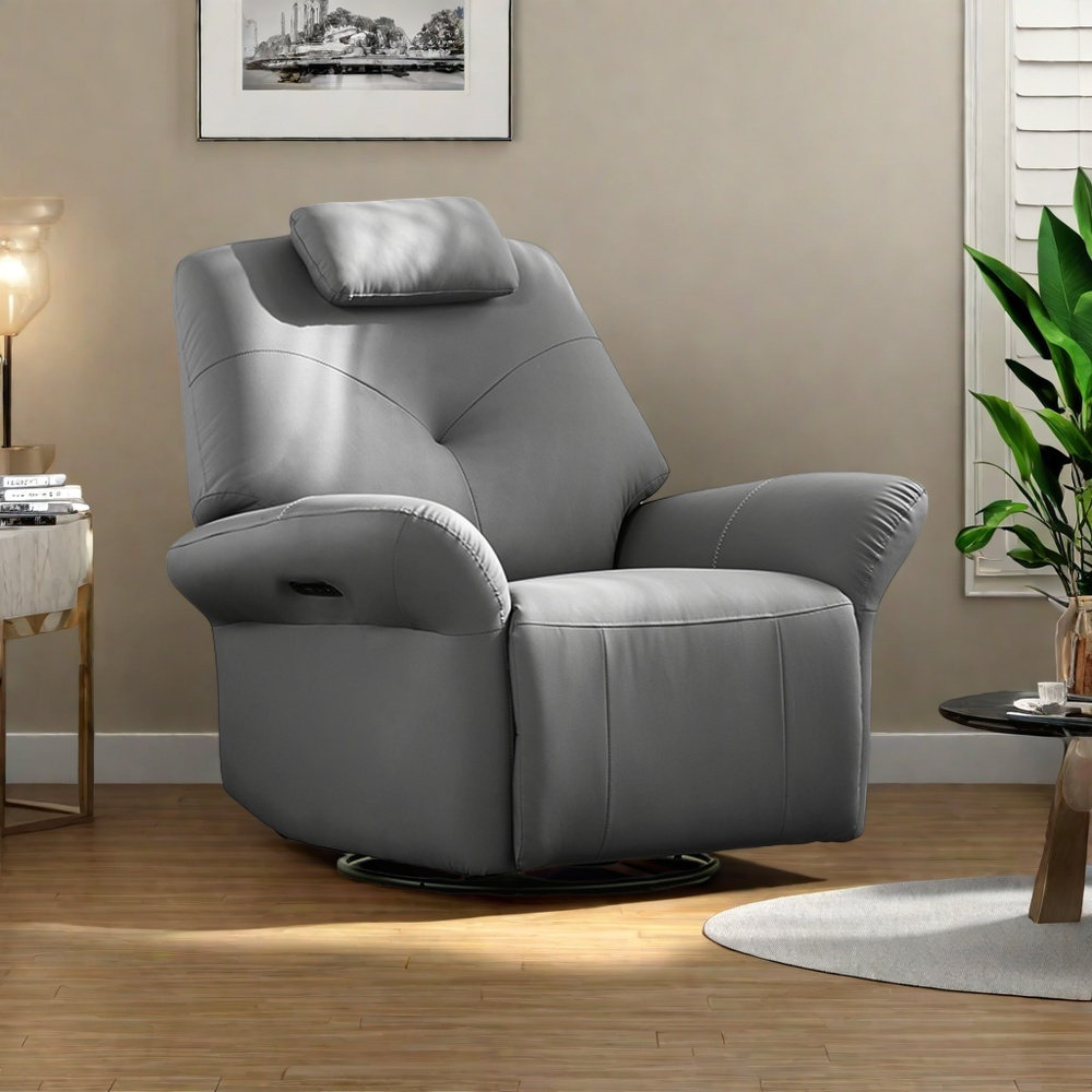 Hokku Designs Comfortable 360° rotating chair | Wayfair