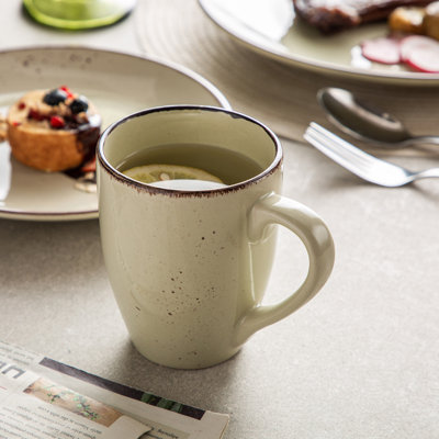 Union Rustic Aagman Stoneware Dinnerware Set - Service for 4 & Reviews ...