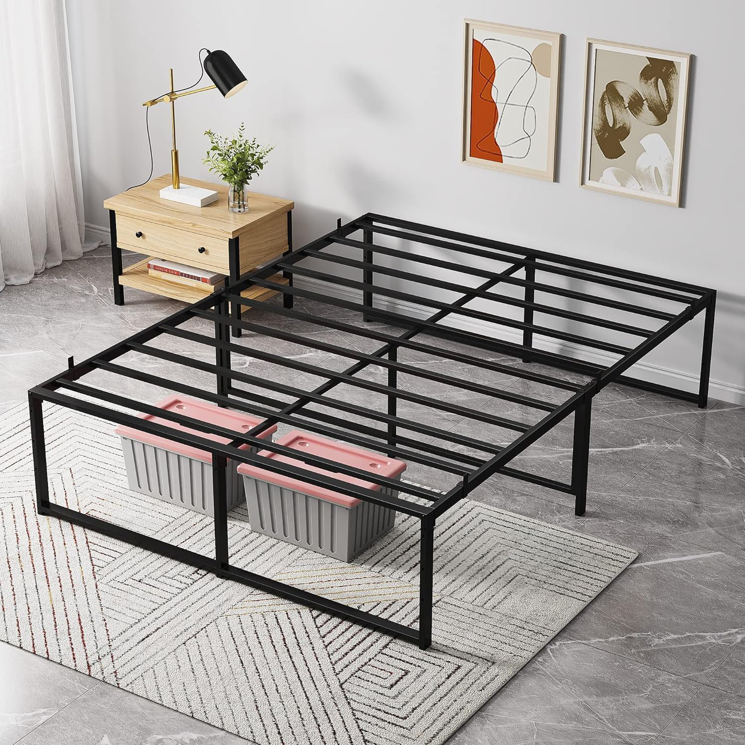 Alwyn Home Susitna Full / Double 13.9'' Bed Frame | Wayfair